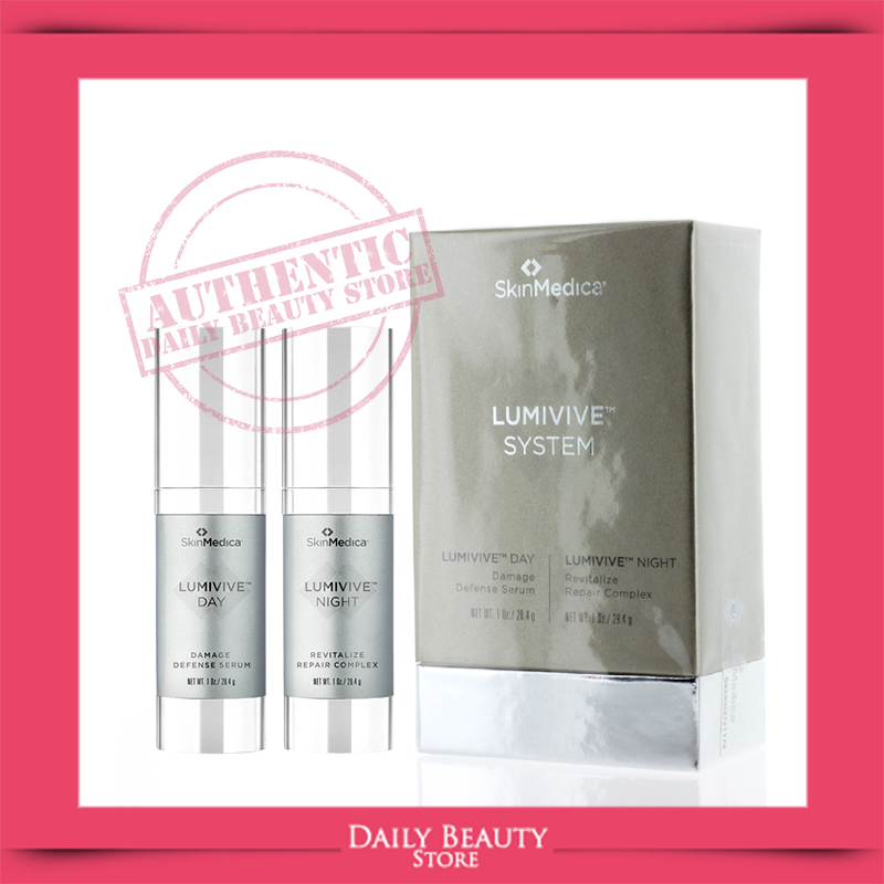 SkinMedica Lumivive System Day Night System Kit NEW FAST SHIP ...